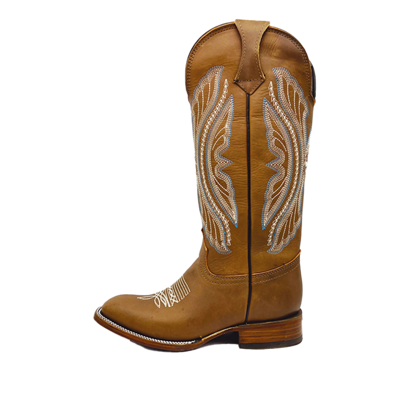 Bota Vaquera Francesa Cafe - El Retoñito Tienda Vaquera